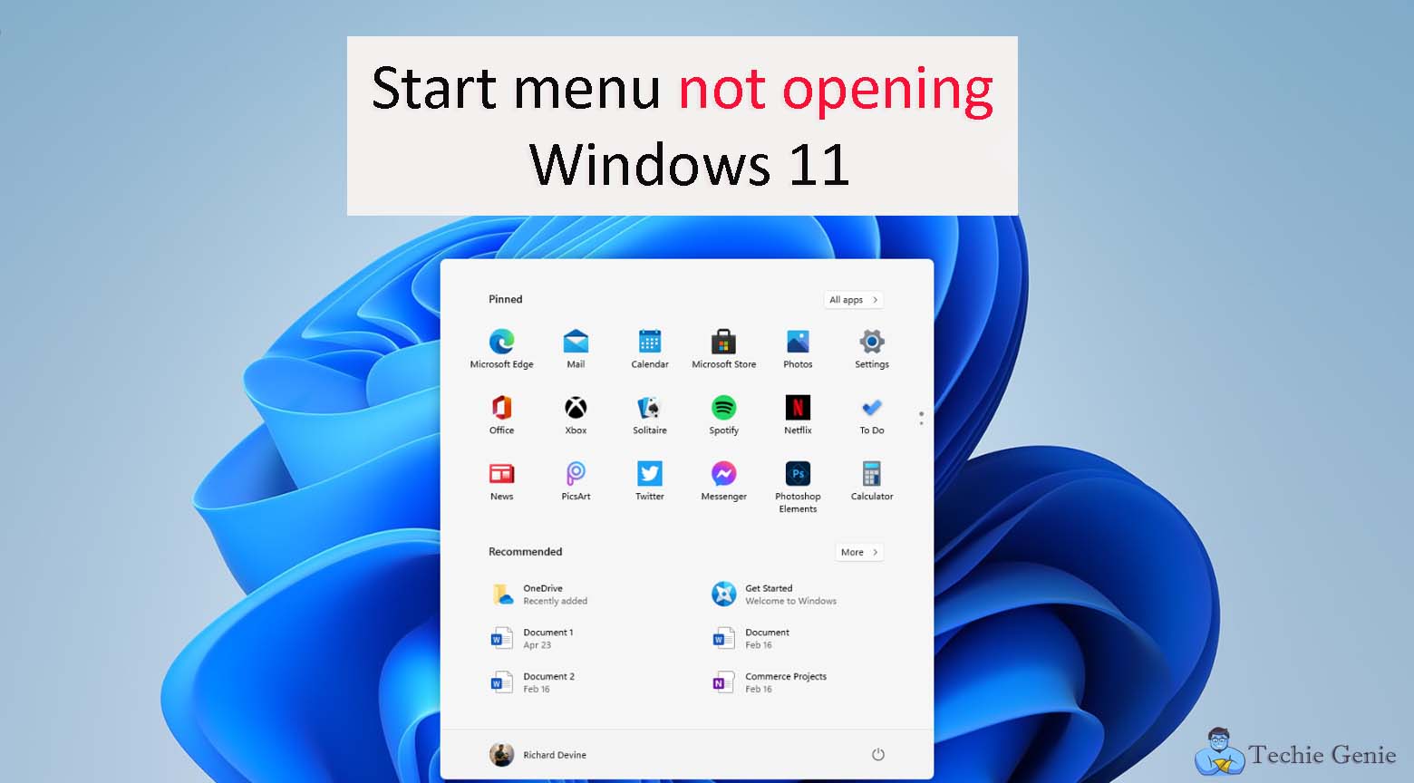 Start Menu Is Not Working In Windows 11 – MMKB
